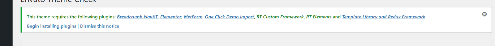 Required Plugins – WordPress Themes & Plugin